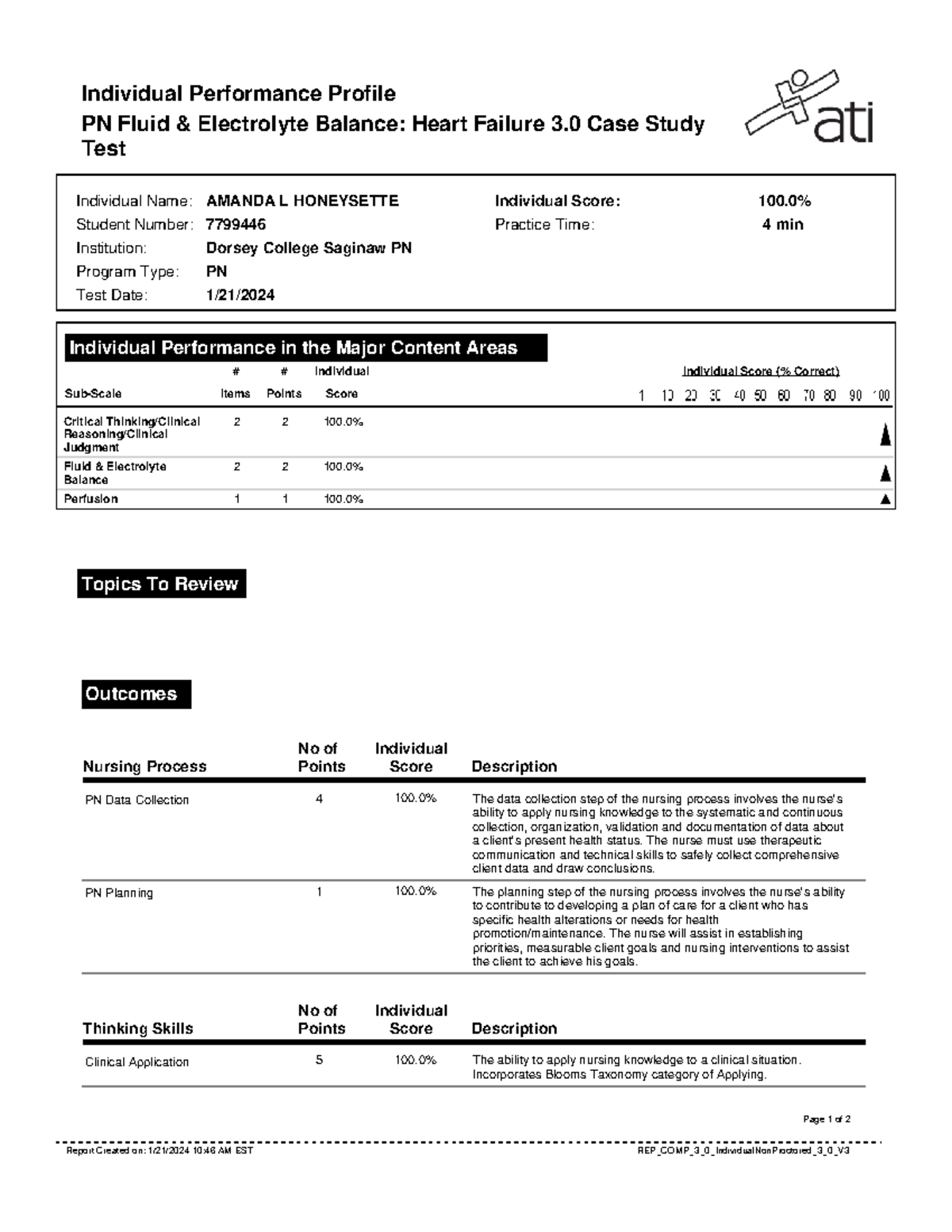 Report-23 - Learning template - Individual Performance Profile PN Fluid ...