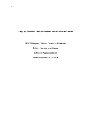 D630 Task 4 curriculum Map - WGU Curriculum Map Template Subject Area ...