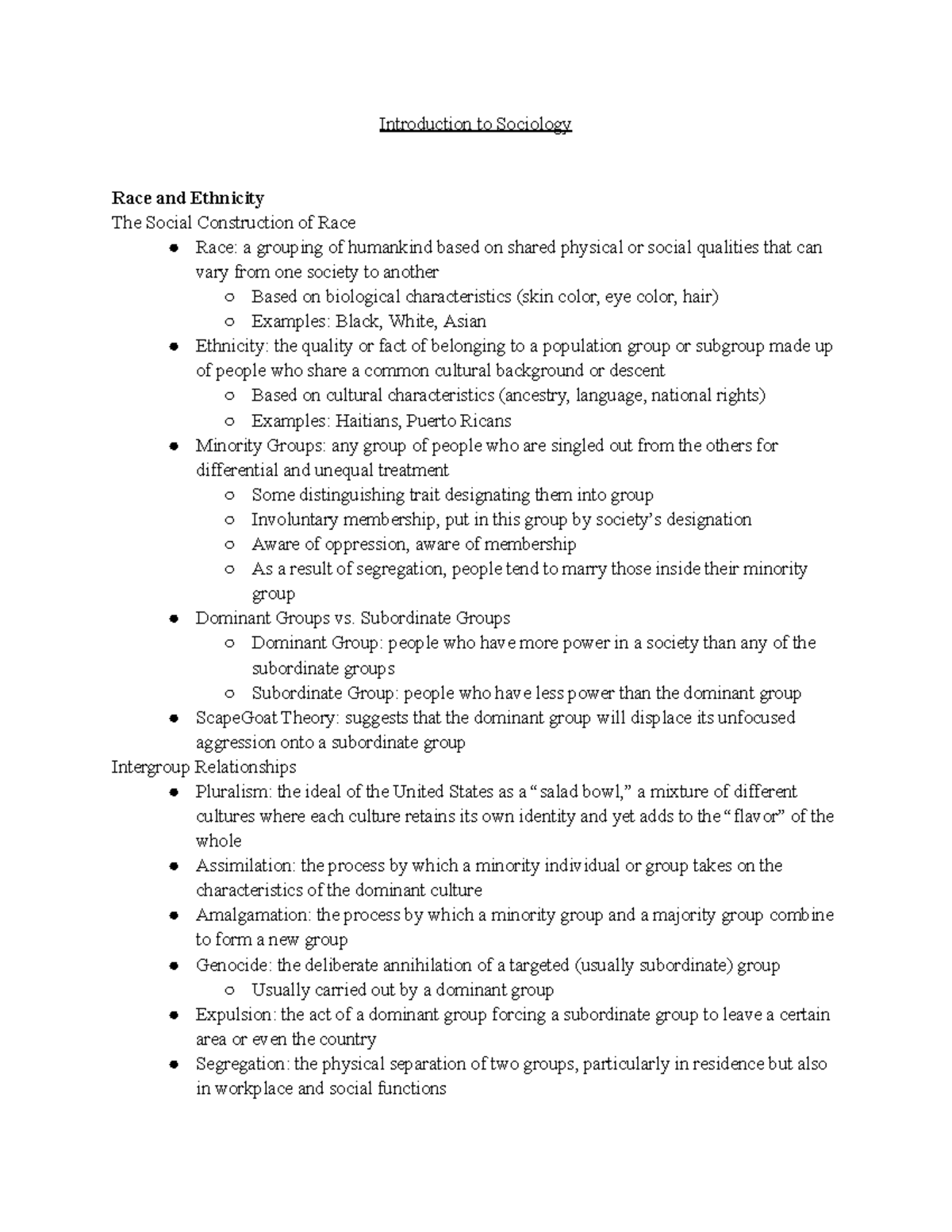 Race and Ethnicity pdf - Introduction to Sociology Race and Ethnicity ...