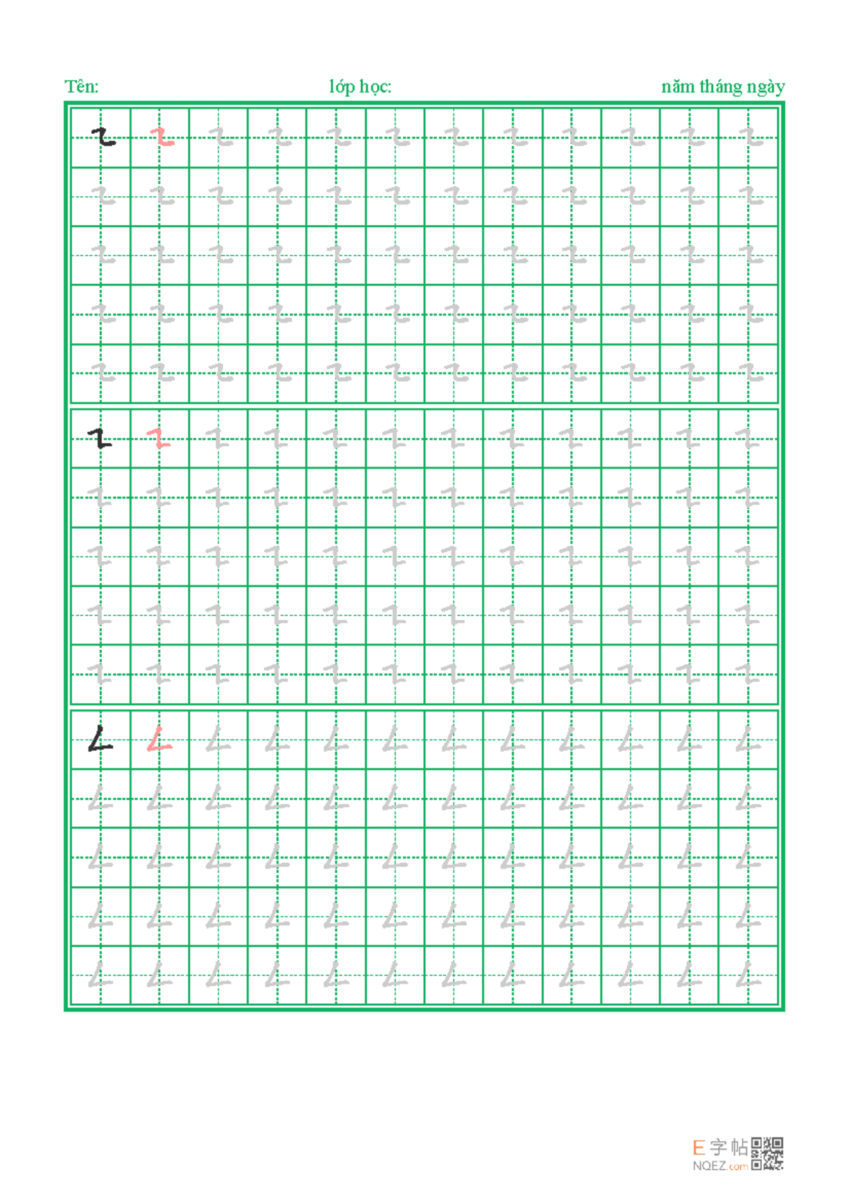 Nét cơ bản 3 - hsgưhfsf - humss - Tên: lóp hoc: nam tháng ngay EE E22 T ...