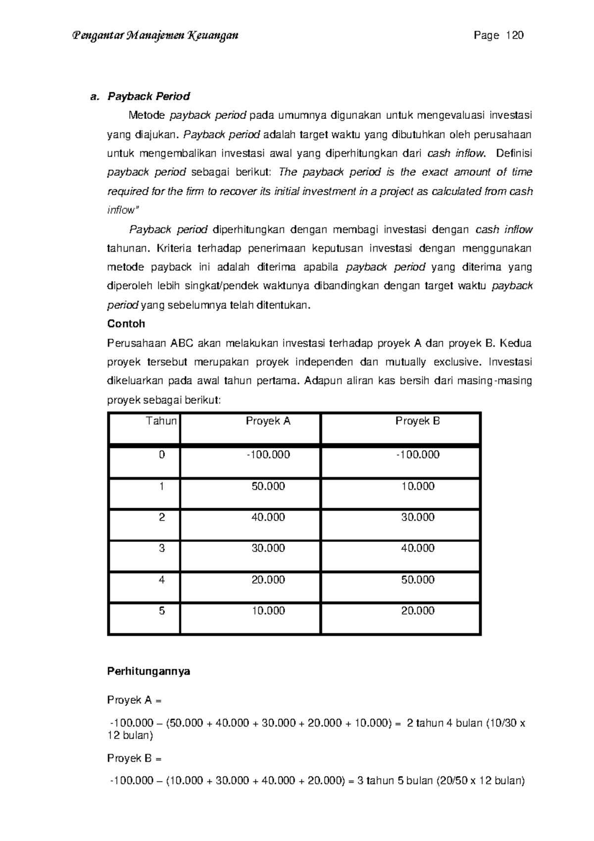 Manajemen keuangan-129 - Pengantar Manajemen Keuangan Page 120 a ...