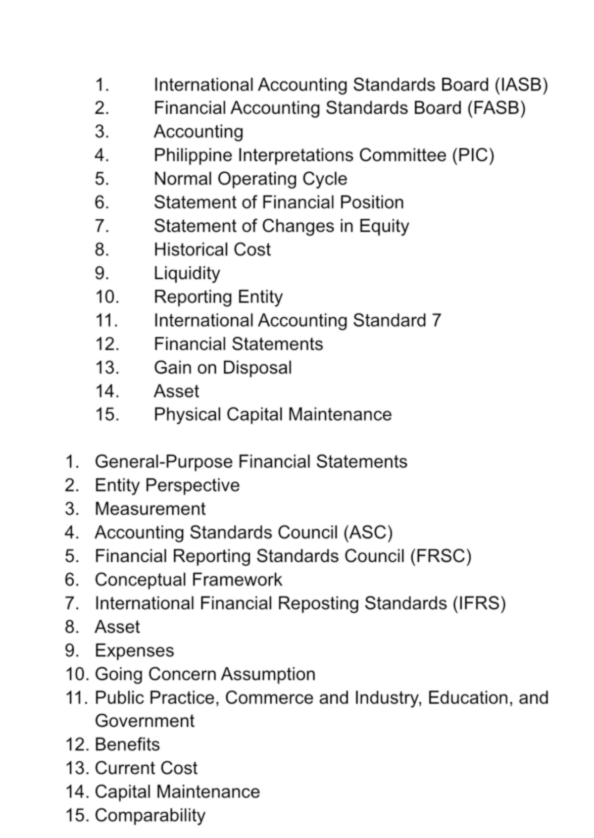Acctg - Summary BS Accountancy - Studocu