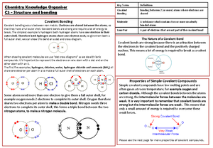 GCSE 9-1 Chemistry Checklist - Y9 exam - Edexcel GCSE (9-1) Chemistry ...