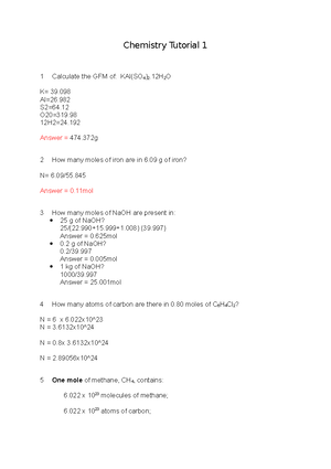 Organic Chemistry - ####### Summary 113 Organic chemistry Lecture 1 ...