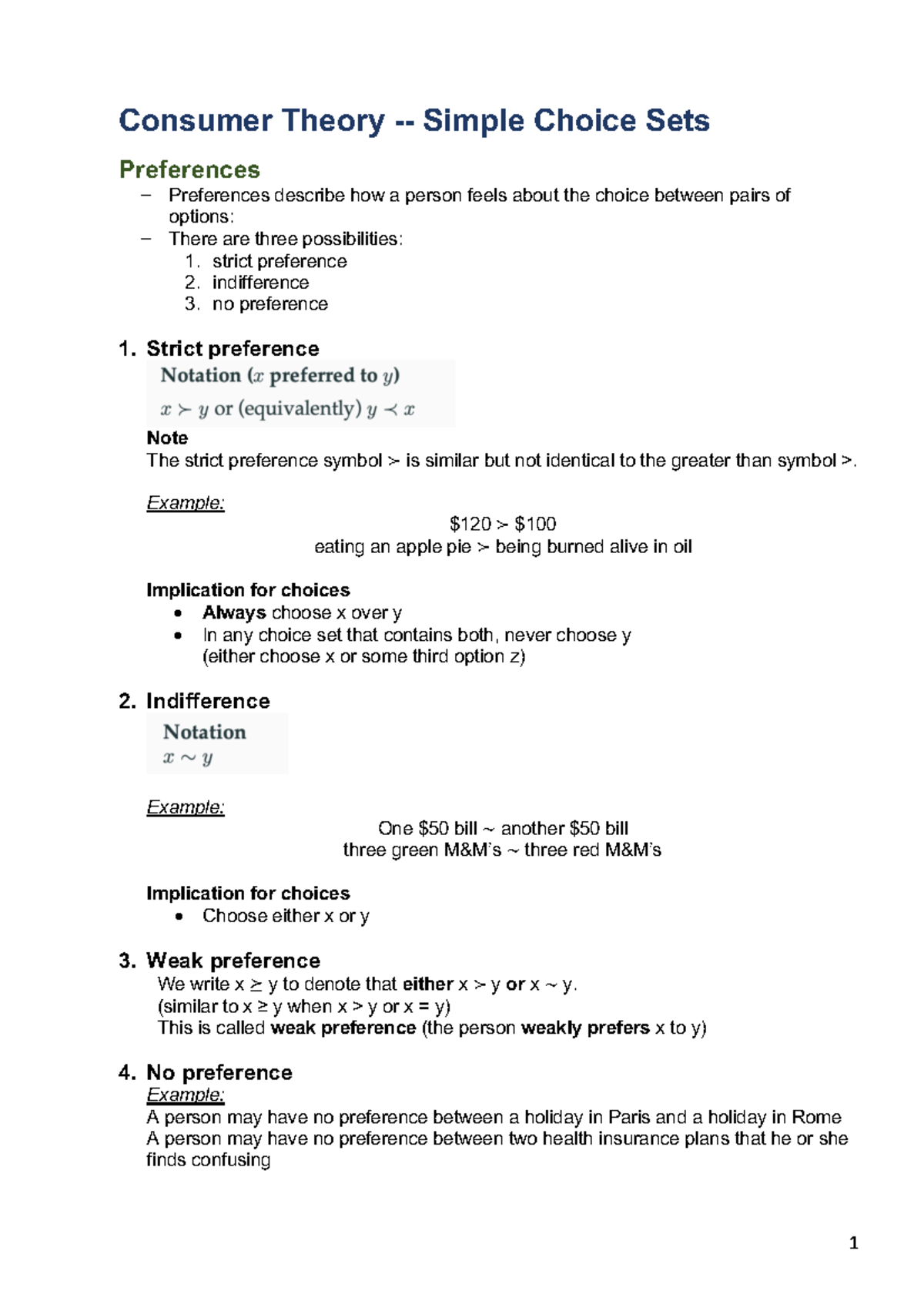 微观经济note Lecture Notes 1 Warning Tt Undefined Function 32 Warning Tt Undefined Function 7845
