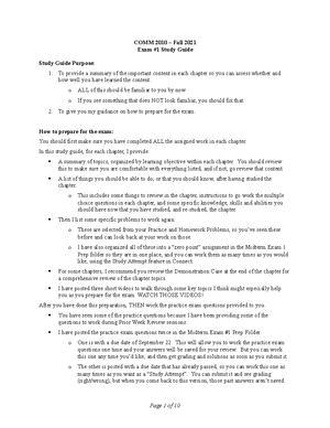 Microsoft Word - COMM 2010 Final Exam Study Guide - Final Exam Study ...