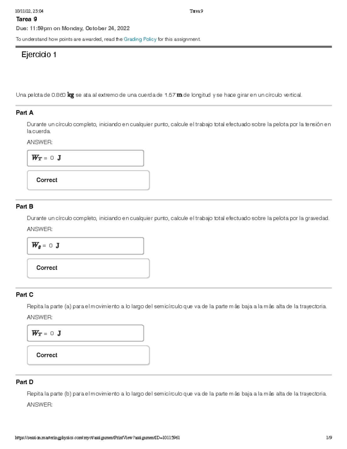 Tarea 9 - Pearson - Tarea 9 Due: 11:59pm on Monday, October 24, 2022 ####### To understand how ...