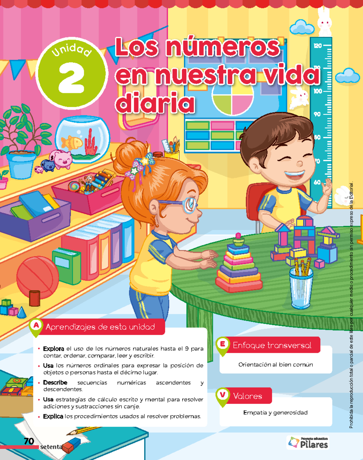 Matemática - 1ER Grado - Unidad 2 (SR) - Prohibida la reproducción ...