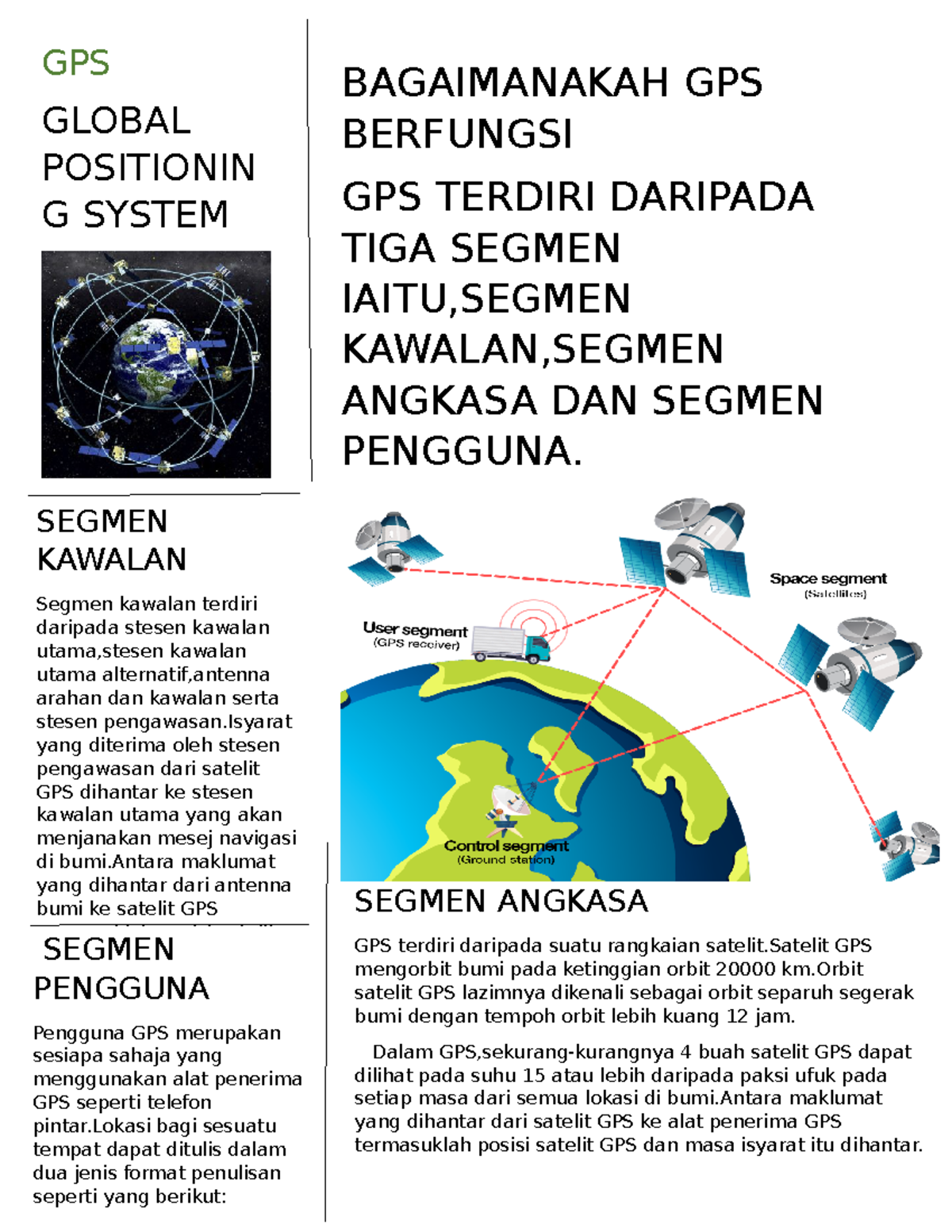 Sains infographic 2 - SEGMEN KAWALAN Segmen kawalan terdiri daripada ...