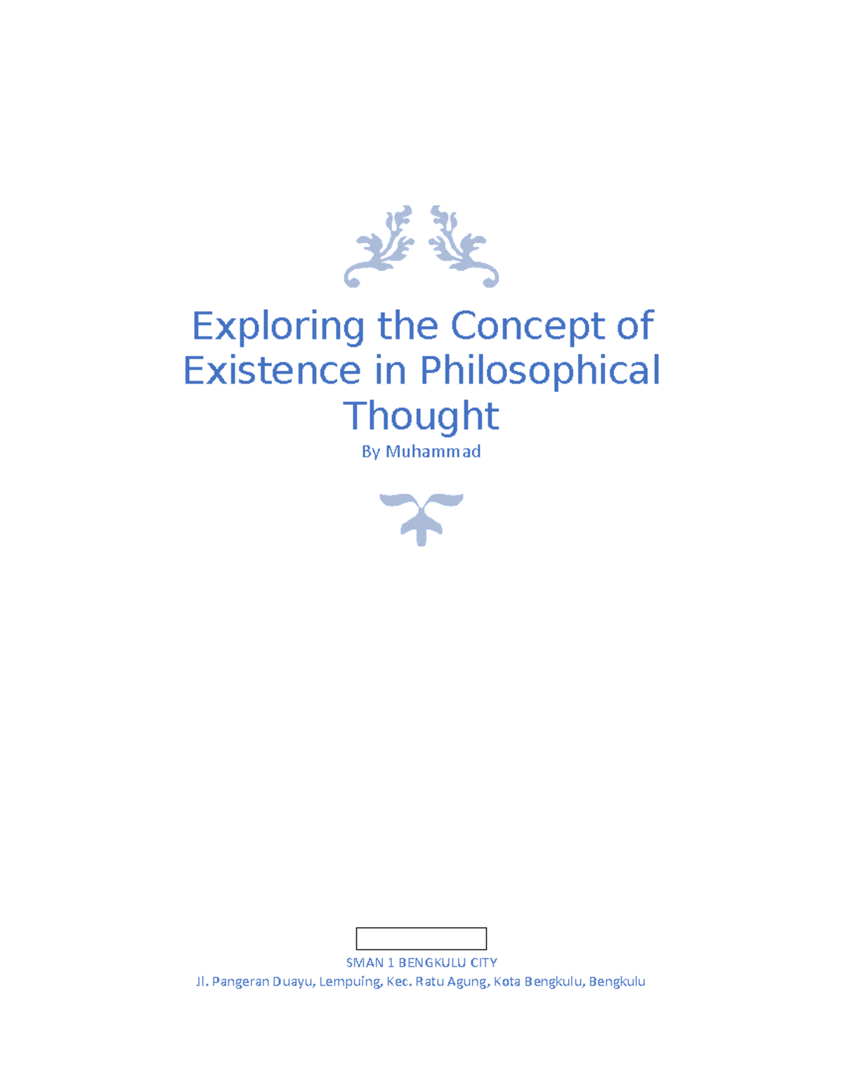 Exploring the Concept of Existence in Philosophical Thought - Exploring ...