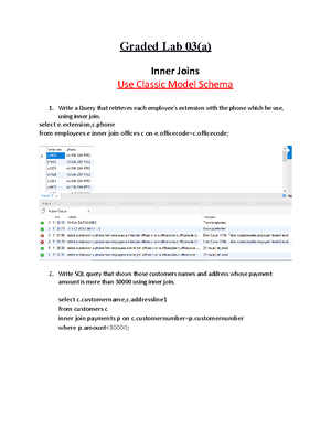 Lab 1 task - ........ - Lab Manual of Database, Dept. CS&IT UOL Lahore ...