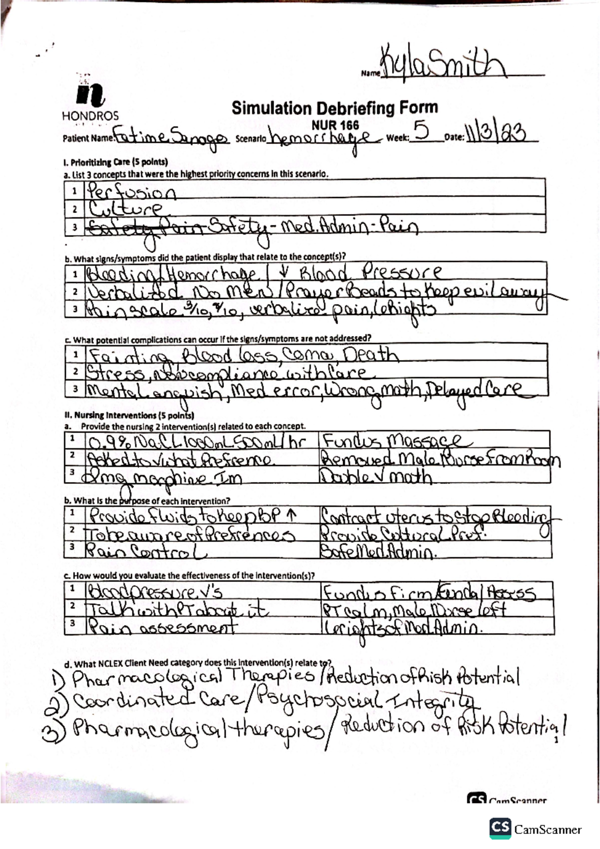 Cam Scanner 11-05-2023 18 - NUR 166 - Studocu