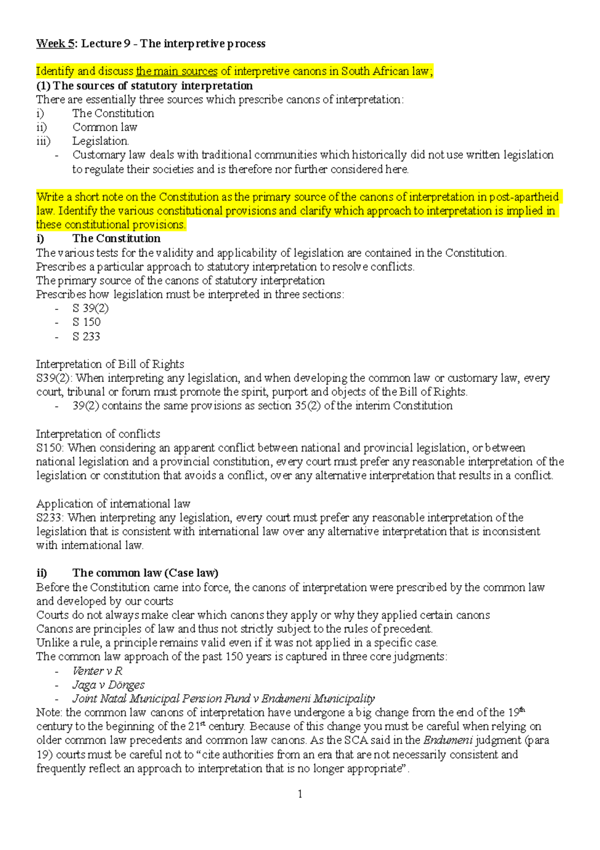 2015 Week 5 - The interpretive process - Week 5: Lecture 9 - The ...