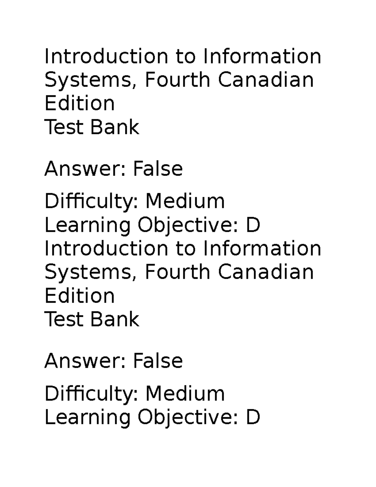 Chapter 12 Learning objective sulutions and definitions - Introduction ...