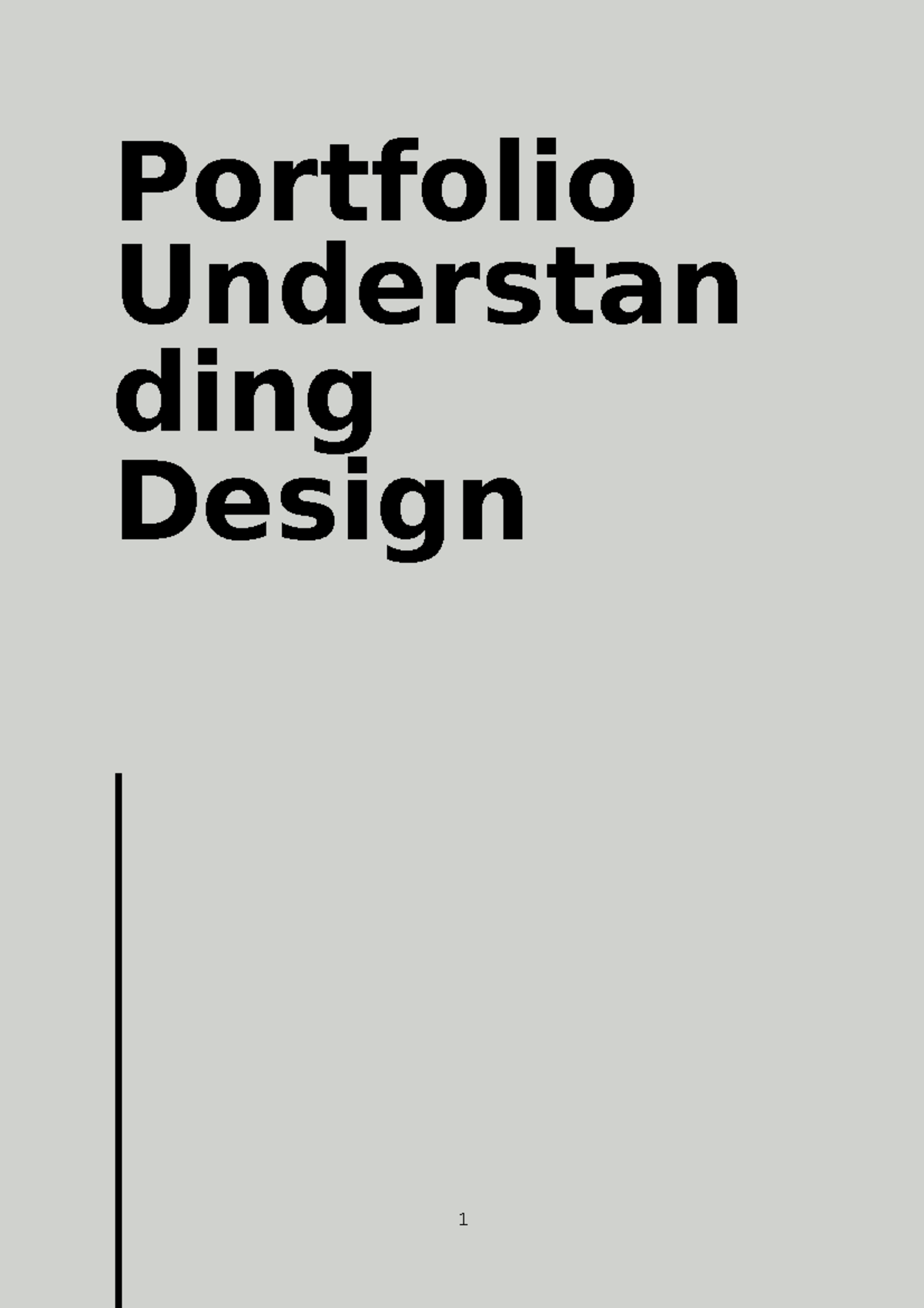 Portfolio understanding design - Portfolio Understan ding Design Damla Narsap 02-11- Beschouwing ...
