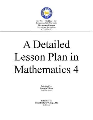 List of Behavioral Verbs in Filipino and English for Lesson Objectives ...