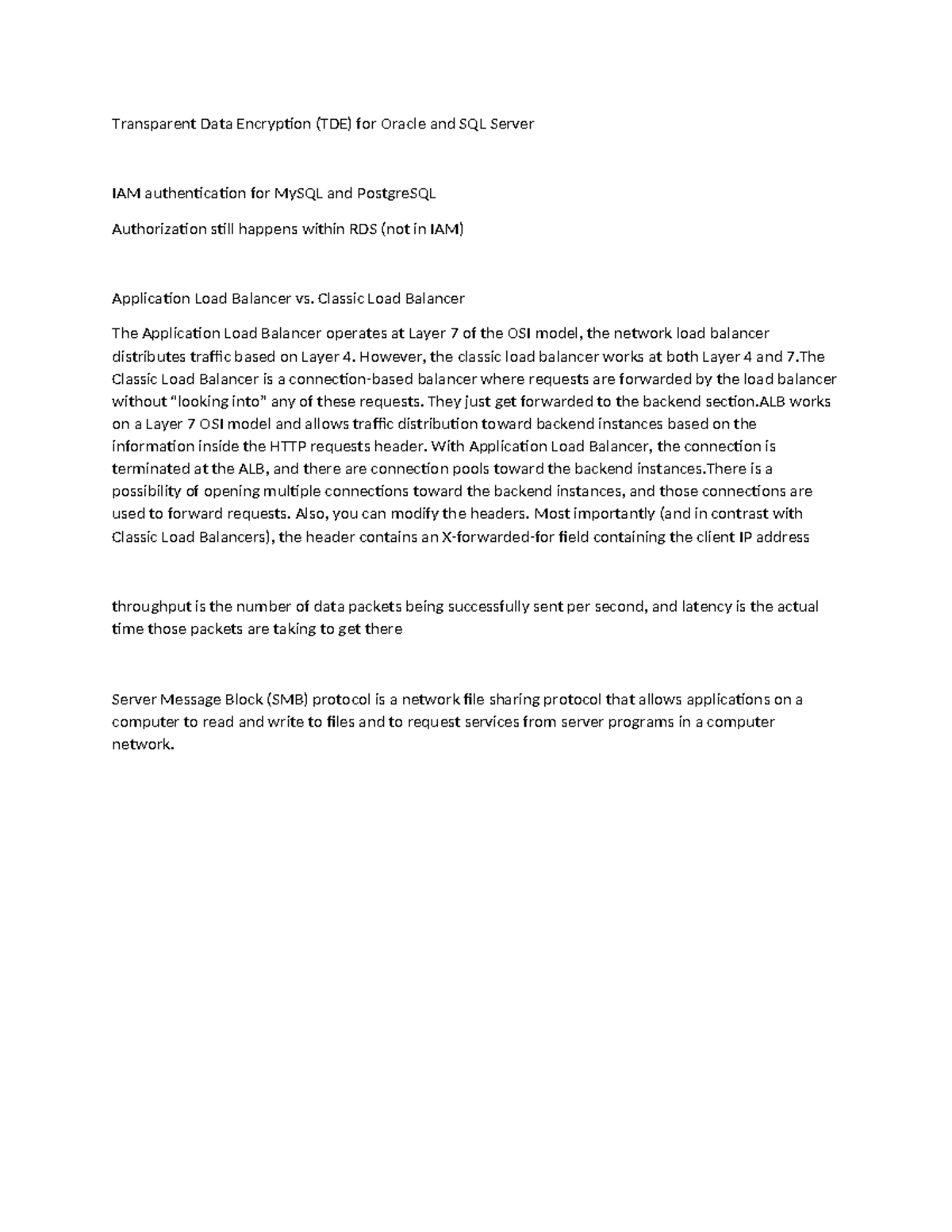 SAP - AWS - Transparent Data Encryption (TDE) for Oracle and SQL Server ...