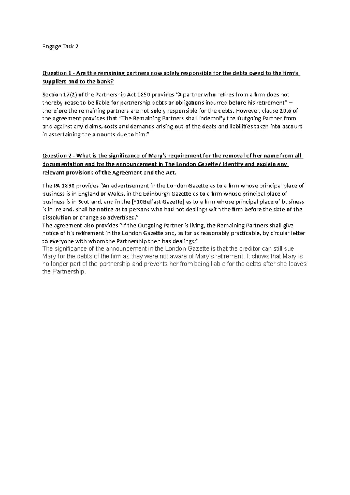 Engage Task 2 Introduction to Professional Practise - Engage Task 2 ...