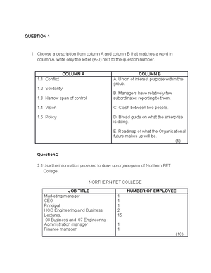 P M N5 Assignment 3-1 - Questions - 1 SECTION A (COMPULSORY) QUESTION 1 ...