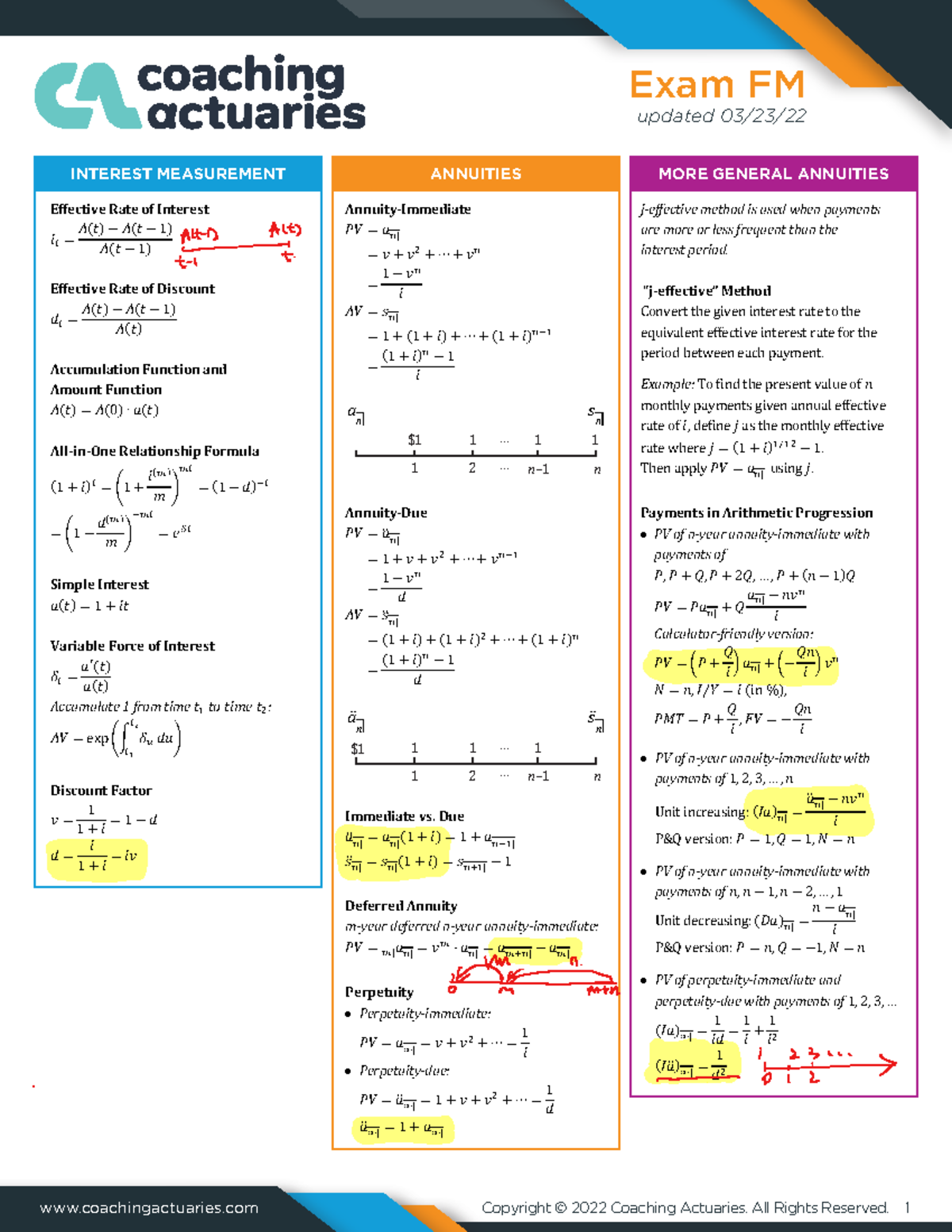 Fm formula sheet 2022 - wuergjiosrdnbfilrutkc - coachingactuaries ...