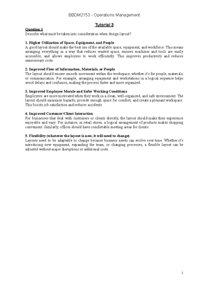 BBDM2153 Tutorial 4 - none - Tutorials 4 Question 1 Discuss the role of a project manager and ...