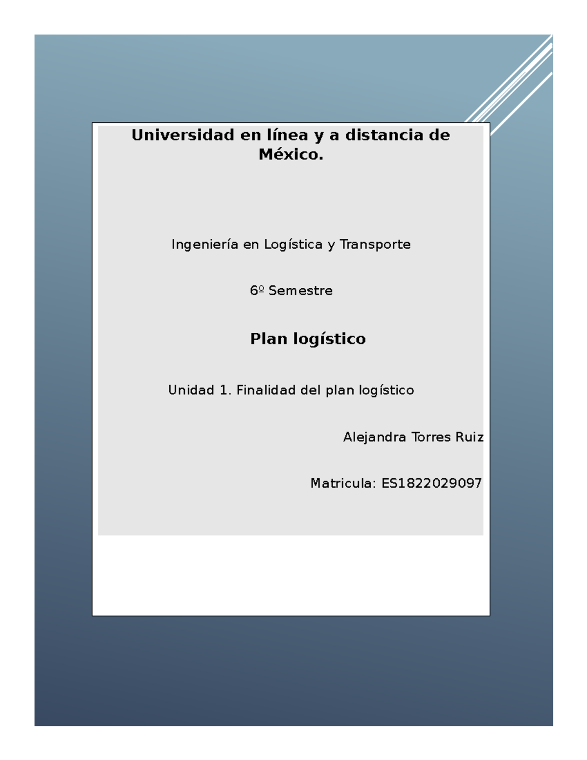 LPLG U1 A2 ALTR - operaciones - Universidad en línea y a distancia de ...