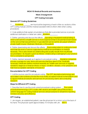 MAS110 Week 1 Infection Control Worksheet - MAS110 Clinical Procedures ...
