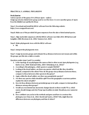 Ecosystem PRAC 5 - Practical assessment - NAME : KOVIAO MBAHA STUDENT ...