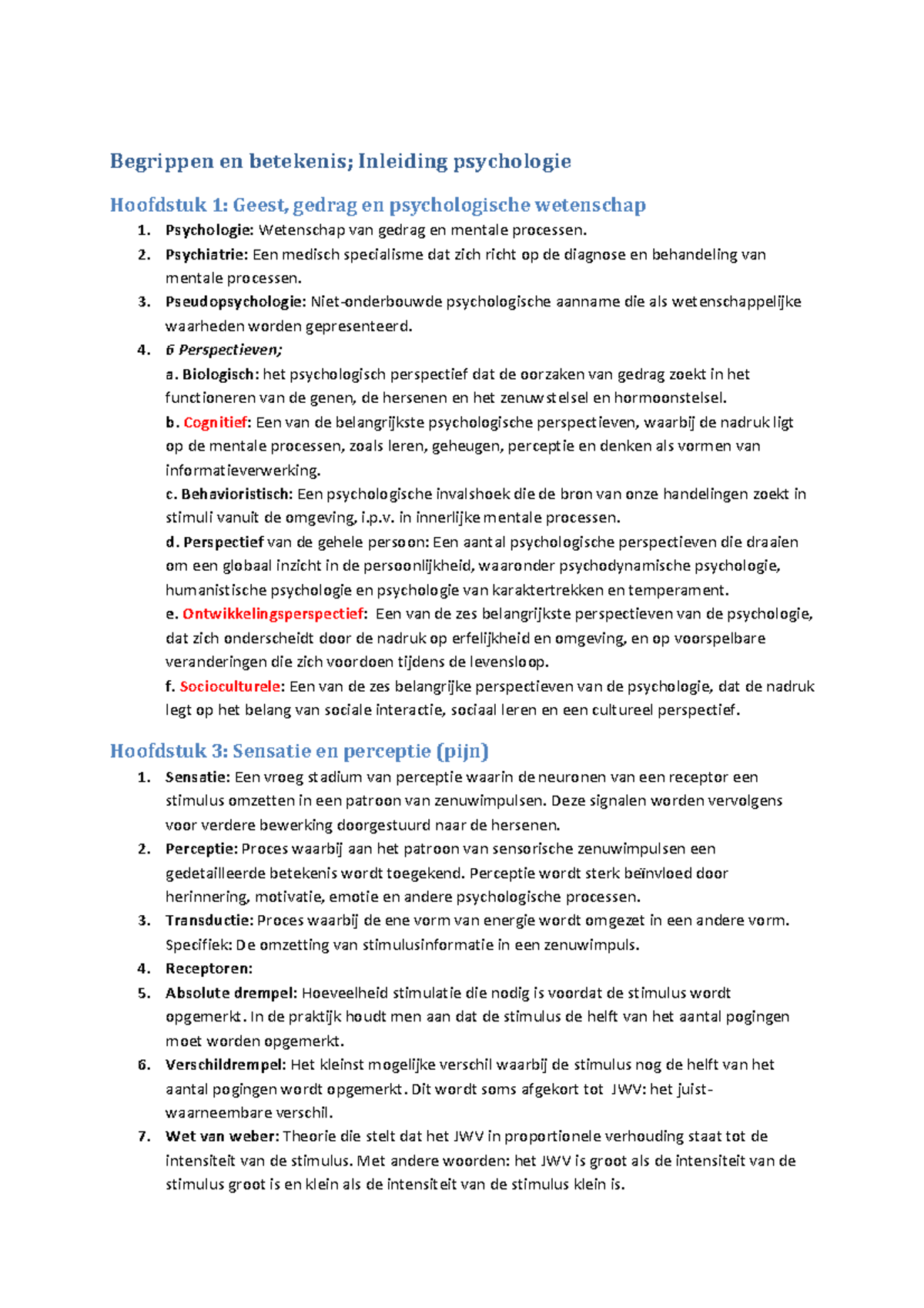 Begrippen en Betekenis Uitgewerkt 1.2A: Begrippenlijst - Begrippen en ...