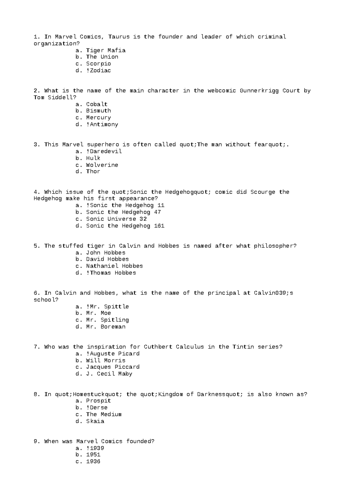 ART334 Reflection Paper Fall 2023 10 - In Marvel Comics, Taurus is the ...