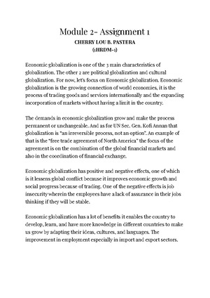 RPH Module 2 Assignment 1 - MODULE 2 ASSIGNMENT 1 CHERRY LOU B. PASTERA ...