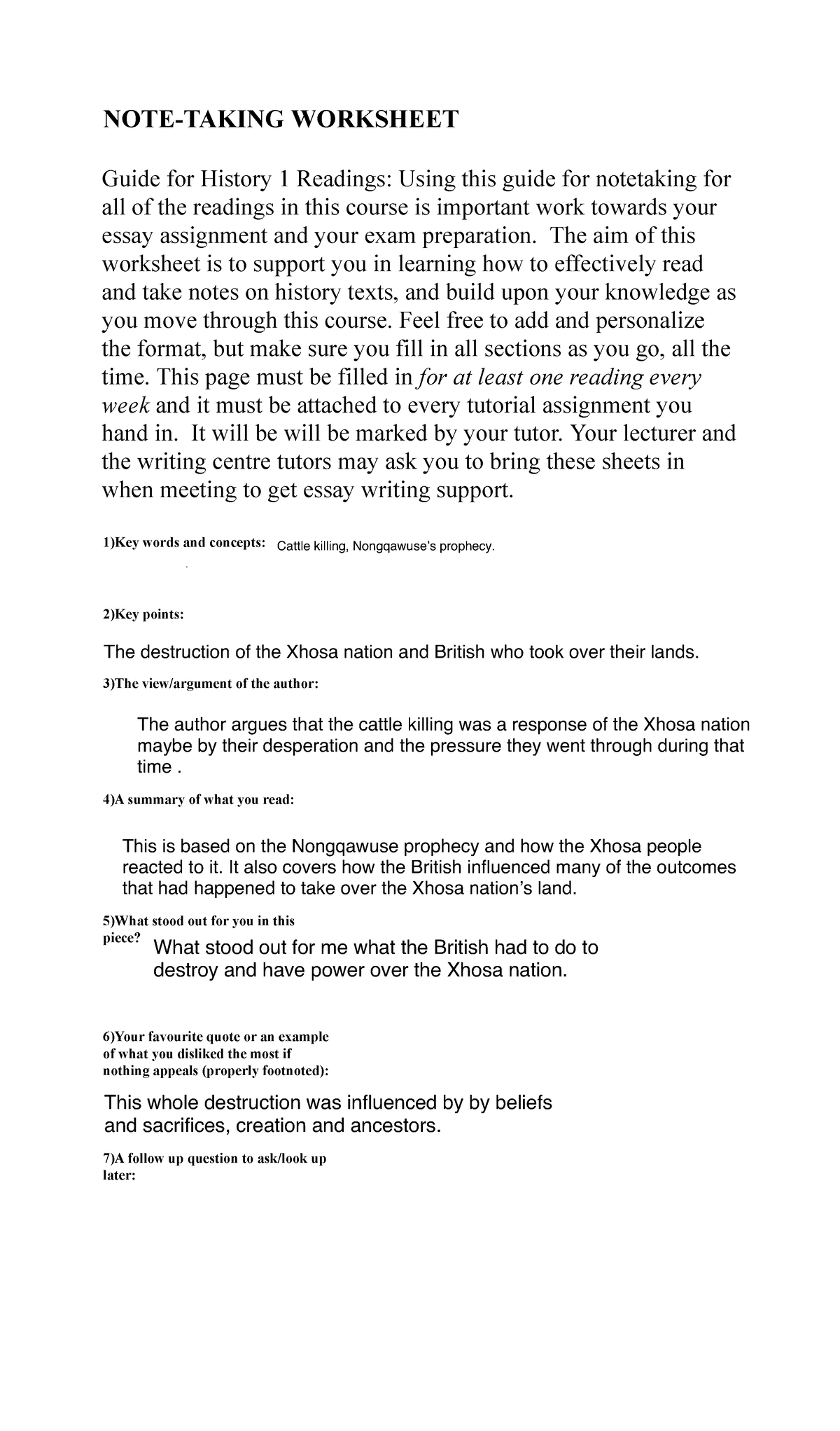 Safari - 05 Apr 2024 at 12:29 - NOTE-TAKING WORKSHEET Guide for History ...