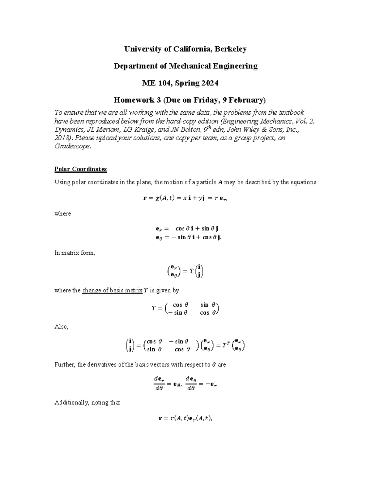 ME 104 Spring 2024 HW 03 - Work - University of California, Berkeley ...