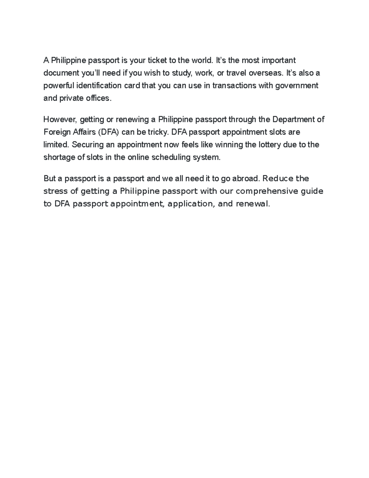 Who can avail of TES - this document can help students to understand ...