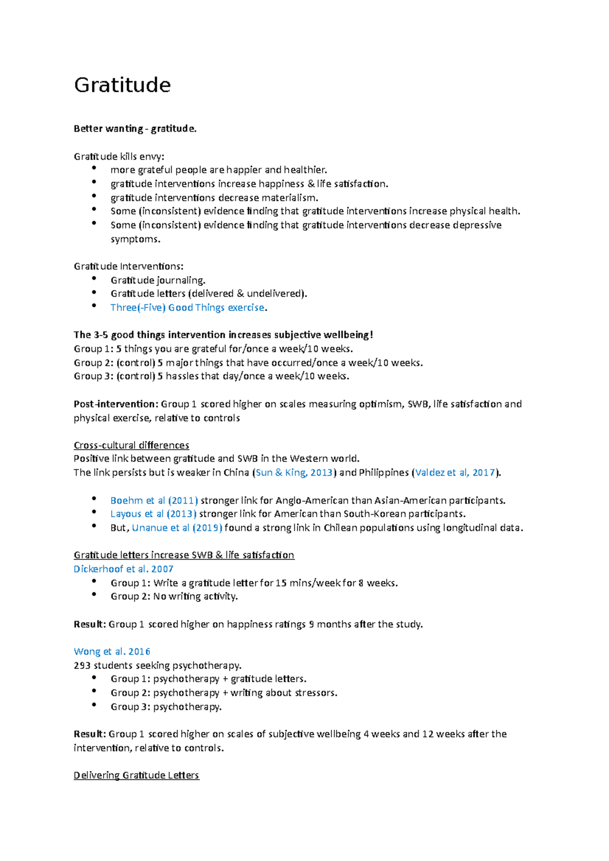Gratitude - Gratitude Better wanting - gratitude. Gratitude kills envy ...