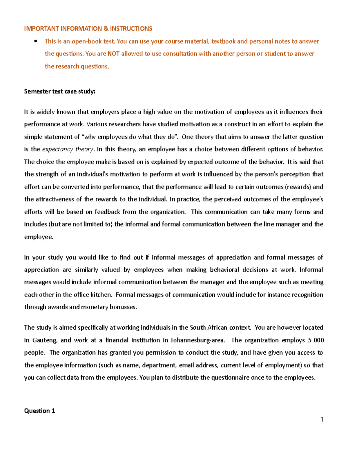Practice test A-2 ABV 320 - IMPORTANT INFORMATION & INSTRUCTIONS This ...