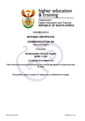 Personnel Management N4 Mod4 Mod5 - MODULE 4 MANAGING HR IN ...