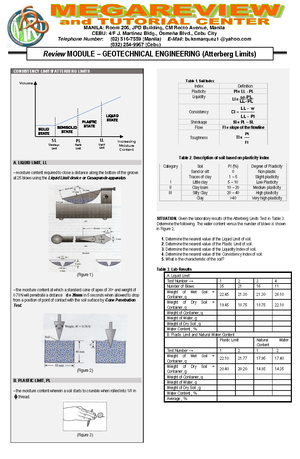 Review Module – Engineering Mechanics (Statics) - MANILA: Room 206, JPD ...