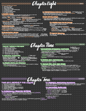Statistics Notebook - Lecture notes from multiple chapters with various ...
