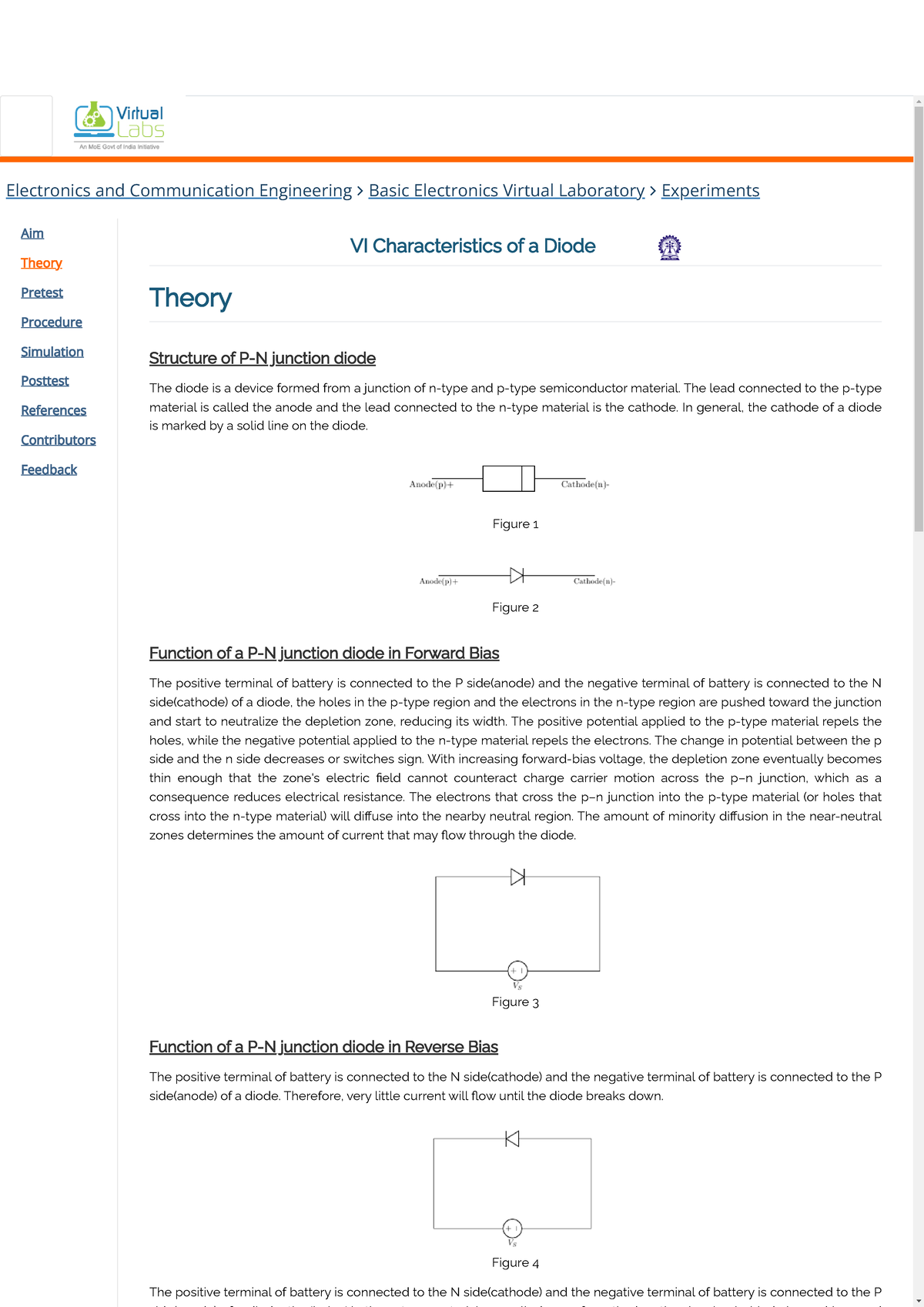 Virtual Labs satyam 1a - Vitual lab notes - Electronics and ...