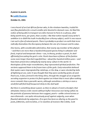 The Pearl symbolism - The below analysis is partially retrieved from ...