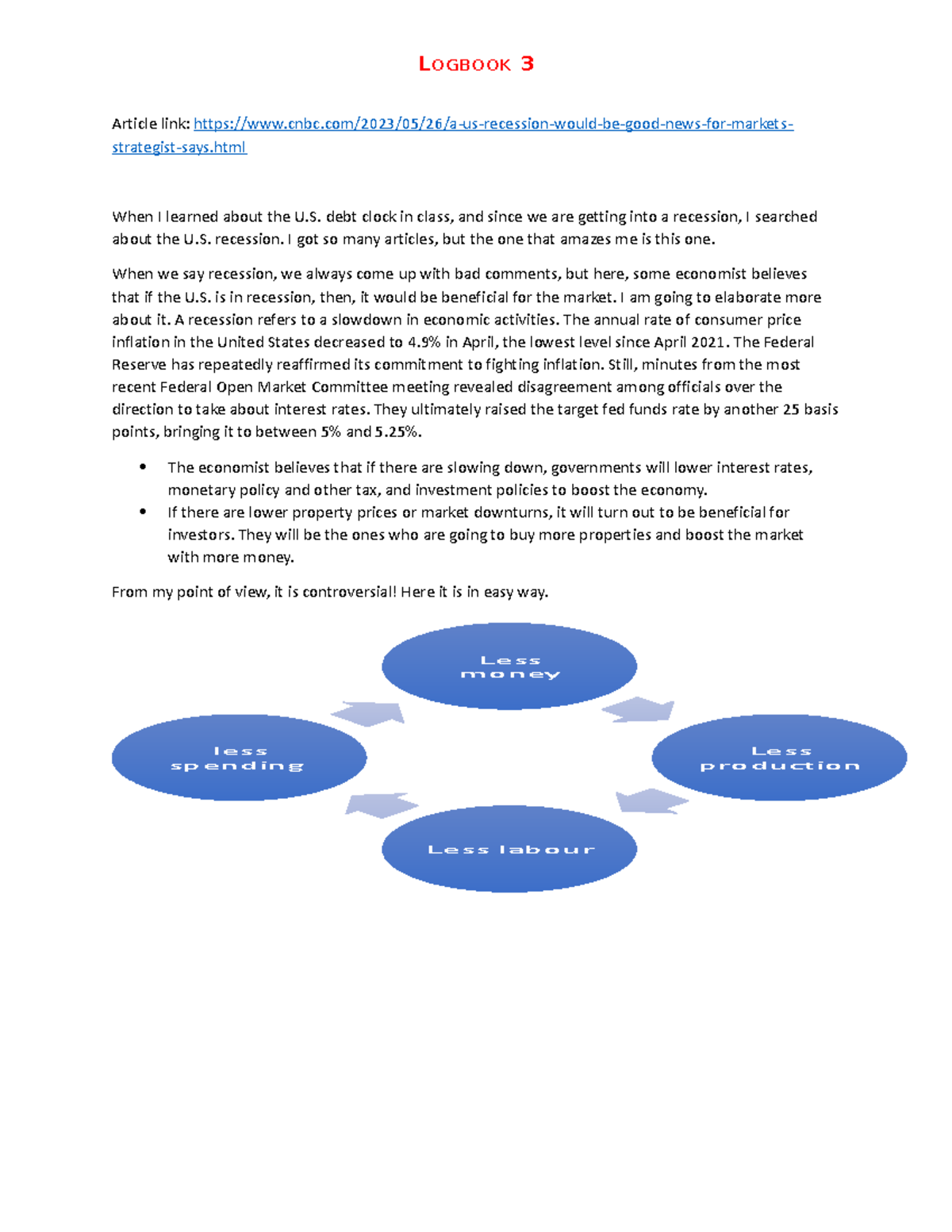 Logbook 3 - Krupa - LOGBOOK 3 Article link: - Studocu