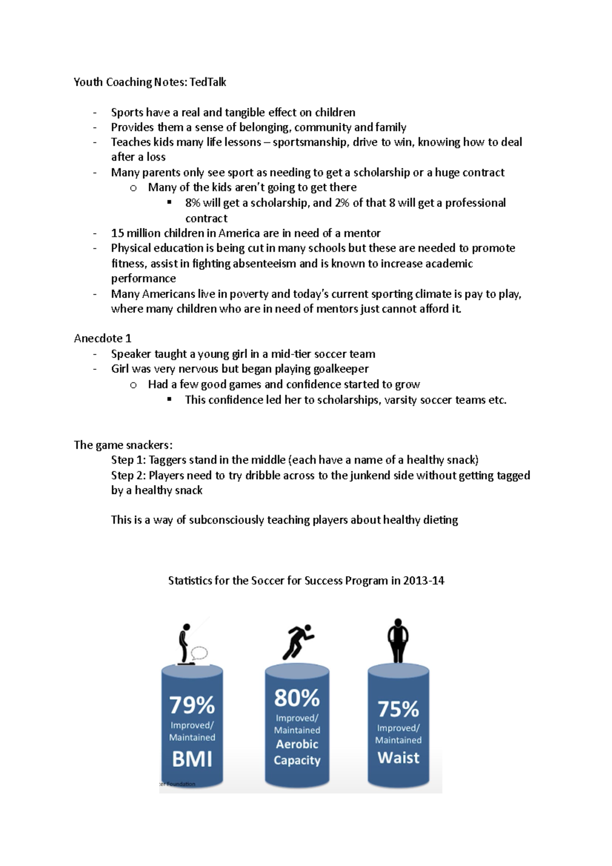 Youth Coaching Ted Talk - Week 1 - reading circle - Youth Coaching ...