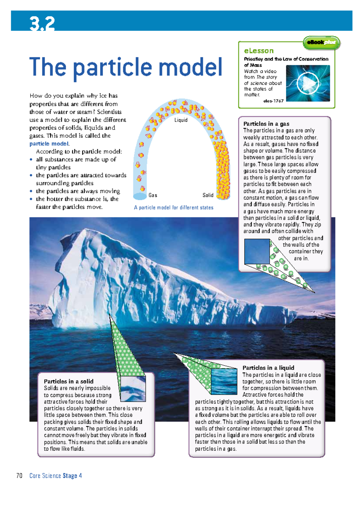 The Particle Model - nokskkjefk - 70 Core Science Stage 4 Liquid Gas ...