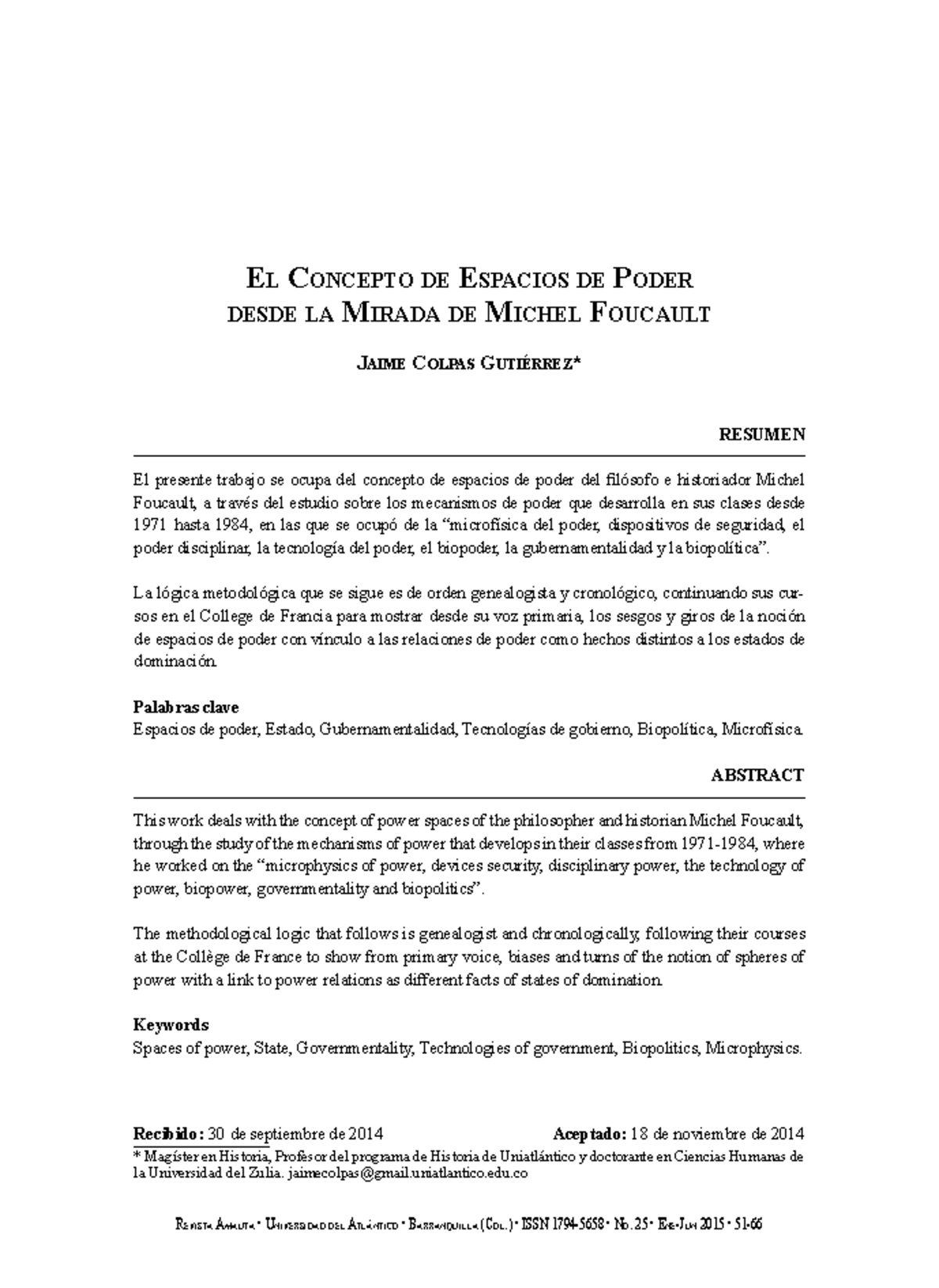 Dialnet-El Concepto De Espacios De Poder Desde La Mirada De Michel Fo ...