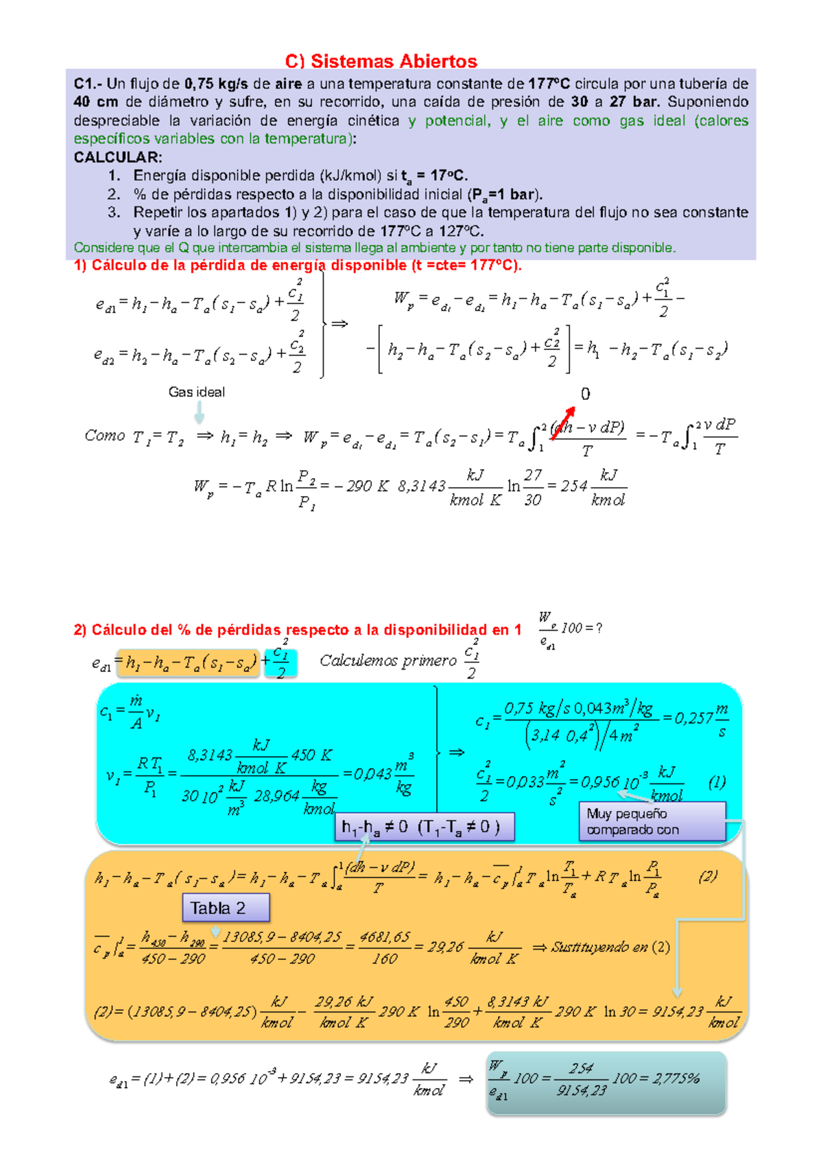 04 Problemas Sistemas Abiertos C1 y C3 reformados 20 21 - C) Sistemas ...