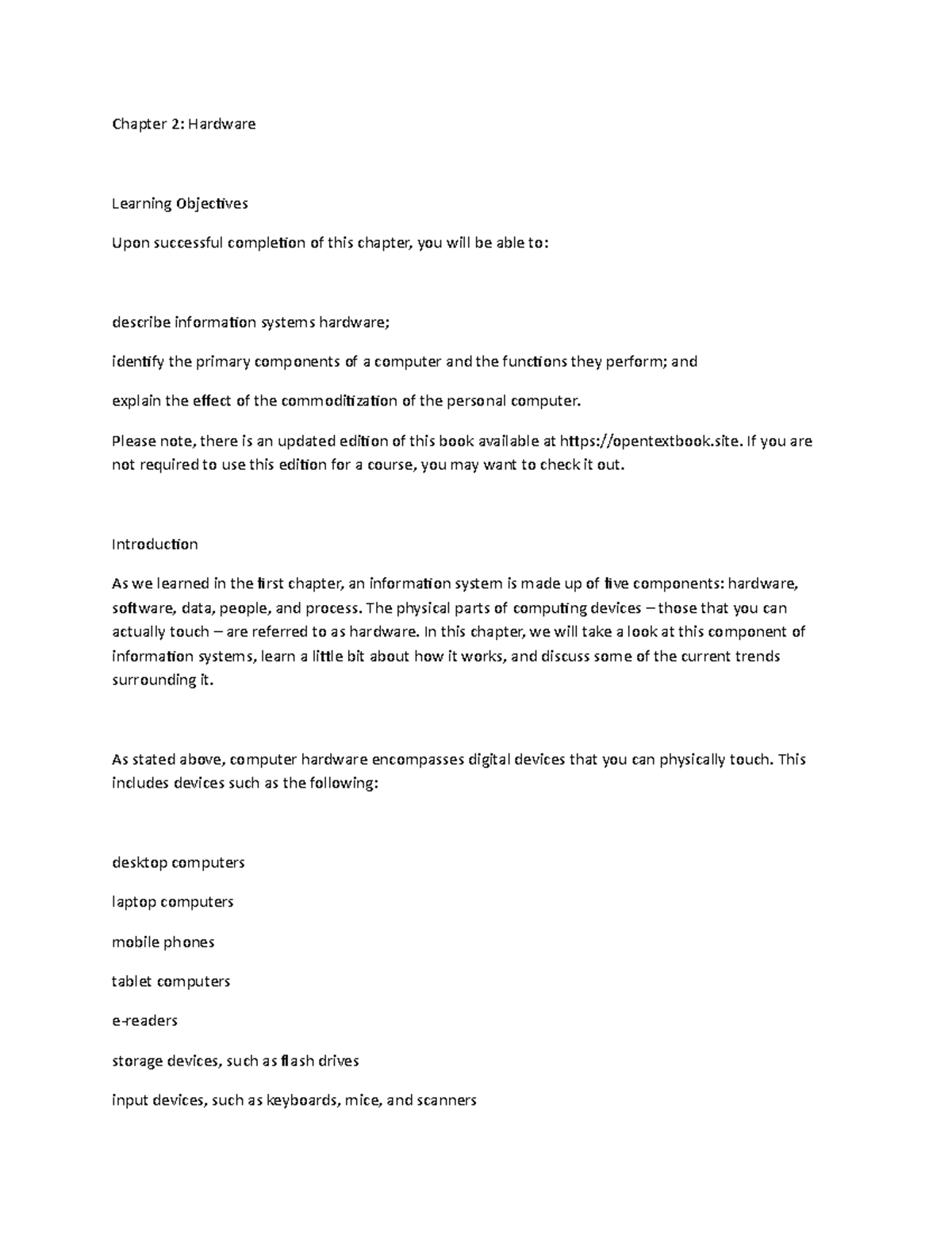 Chapter 2: Explanation in Hardware in Information Technology - Chapter ...