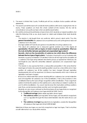 African Customary Law in South Africa 2e 5 - Can a testator revive the ...