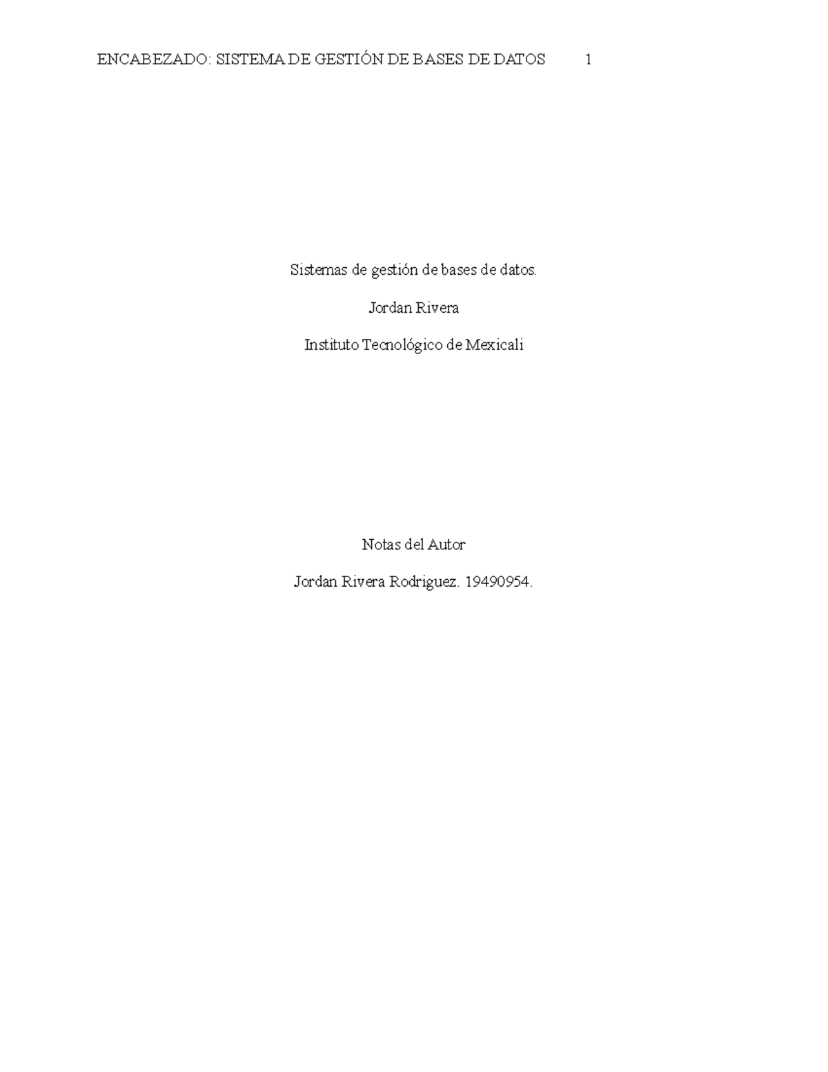 Sistemas de gestión de bases de datos, Sistema de datos relacional ... Sistemas de gestión de bases de datos, Sistema de datos relacional ...