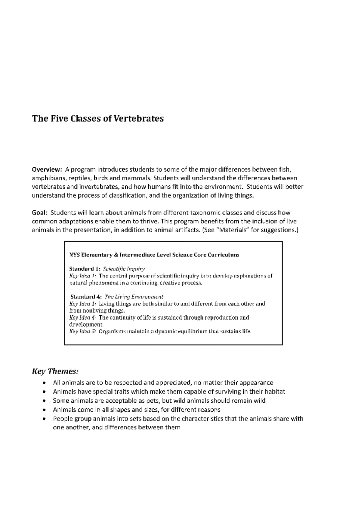 Vertebrates short notes - Bsc zoology - UoK - Studocu